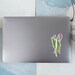 Pink Tulips Vinyl Sticker Cottage Core Stickers for Laptop - Etsy