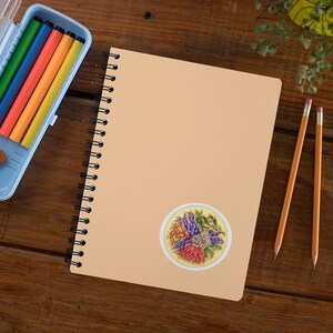 Sea Plants Art Vinyl Sticker, Waterproof Sticker, for Laptop, Beachcomb ...