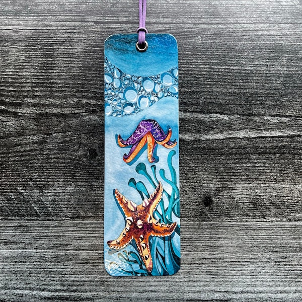 Starfish Bookmark - Etsy