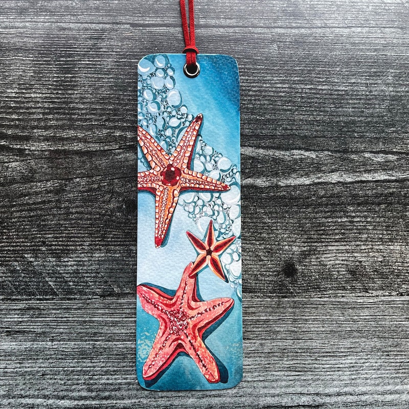 Starfish Bookmark - Etsy
