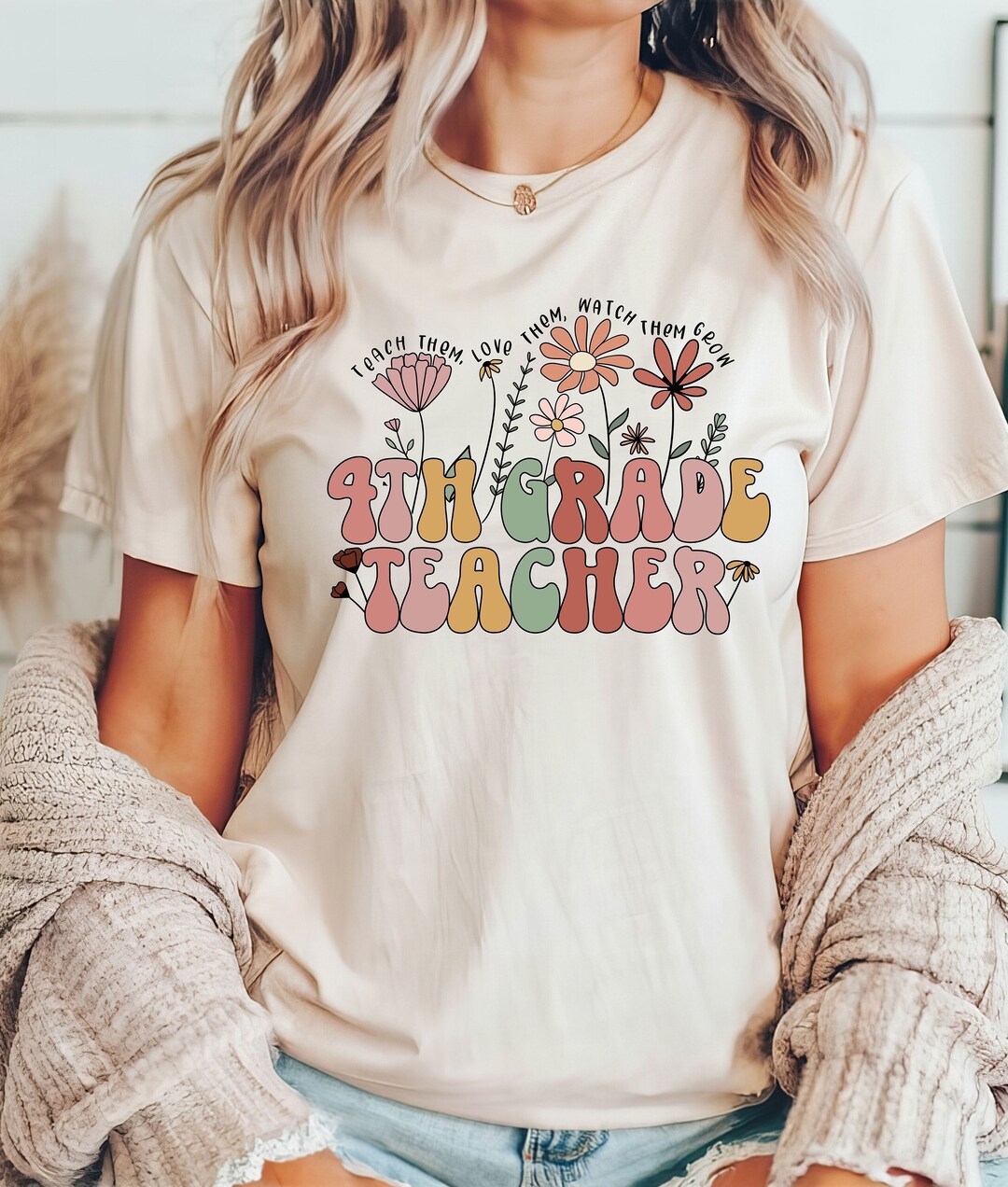 Fourth Grade Teacher Shirt, 4th Grade Shirts, Grade School Shirt ...