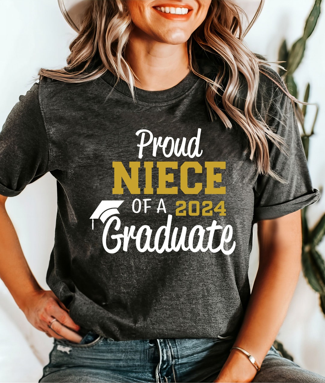 Proud Niece of Graduate 2024 Shirt, Proud Niece of 2024 Grad ...