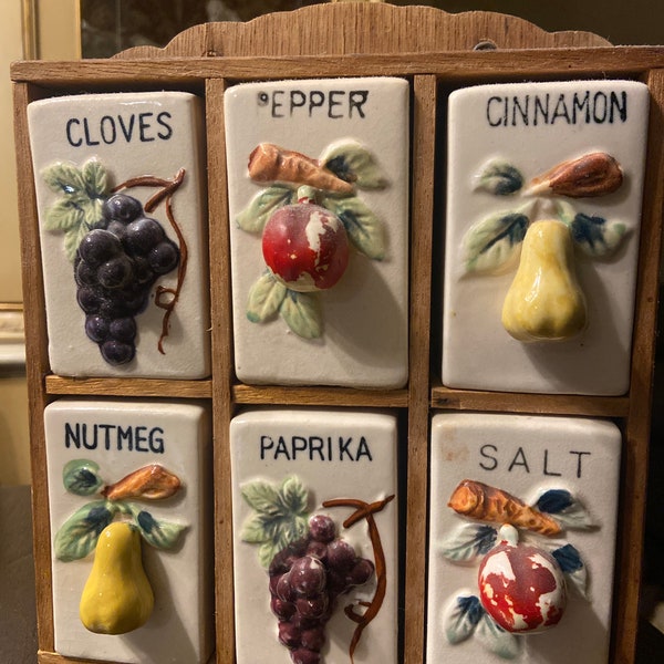 Spice Rack Antique - Etsy