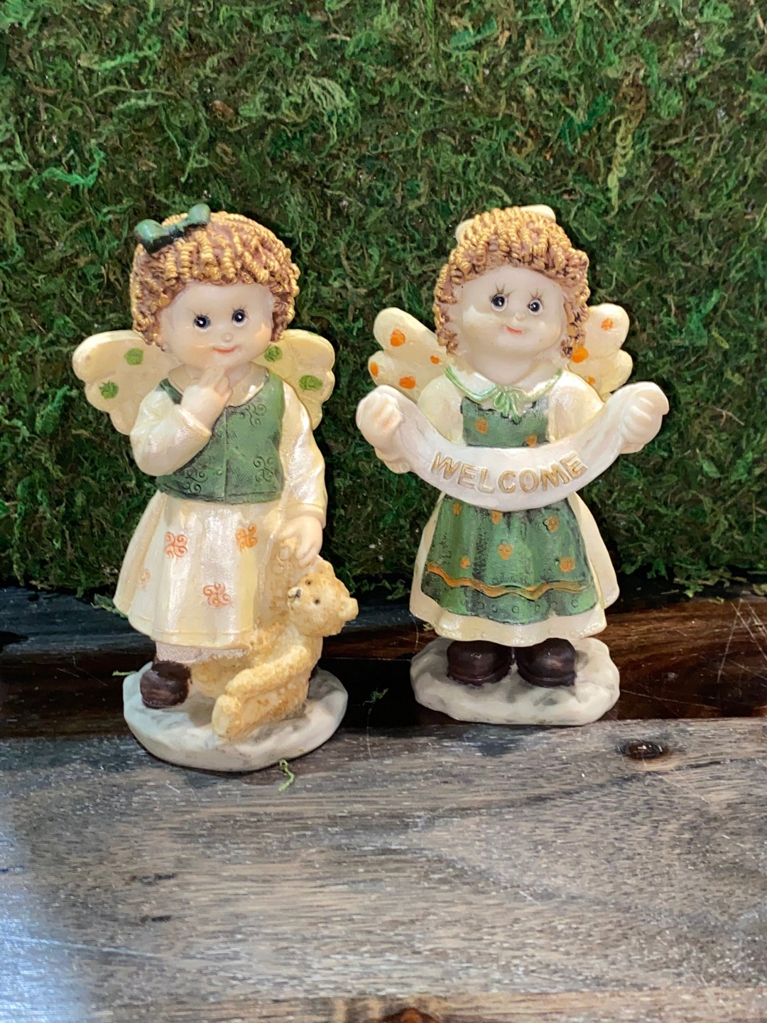 Welcome Fairies Faerie Figurines Fairy Garden Spring Decor - Etsy