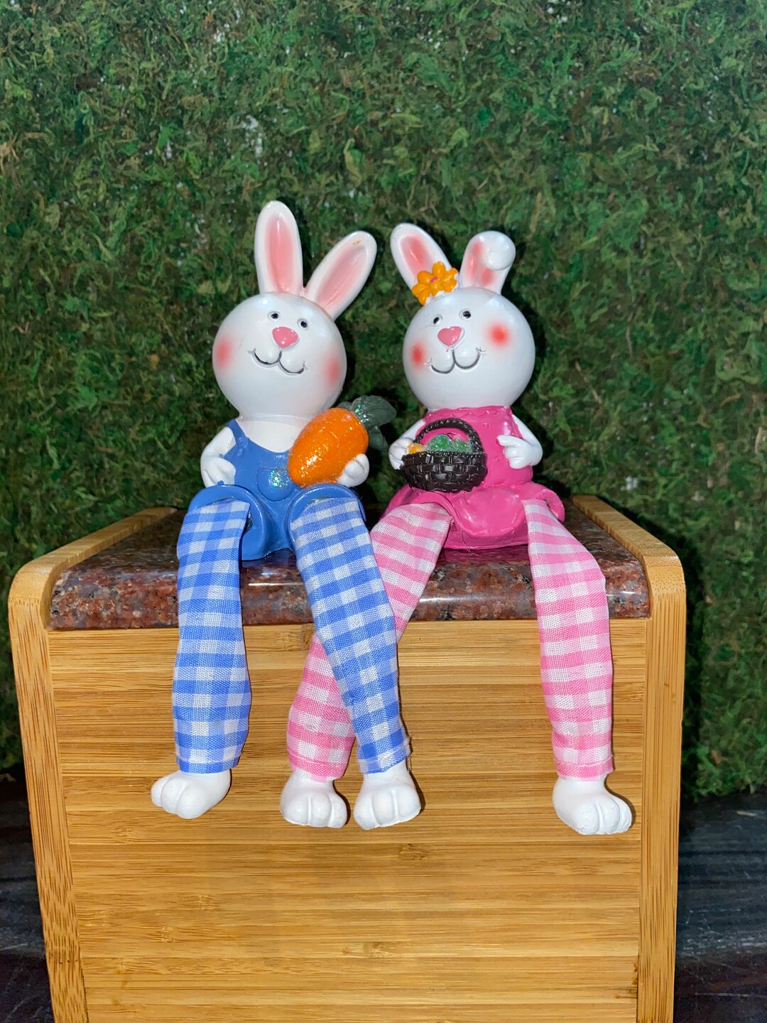 Easter Bunny Shelf Sitters With Dangling Legs - Etsy