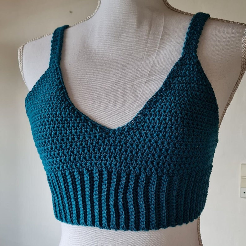 Hæklet Sommertop DANSK OPSKRIFT Lær at Hækle for Begyndere - Etsy