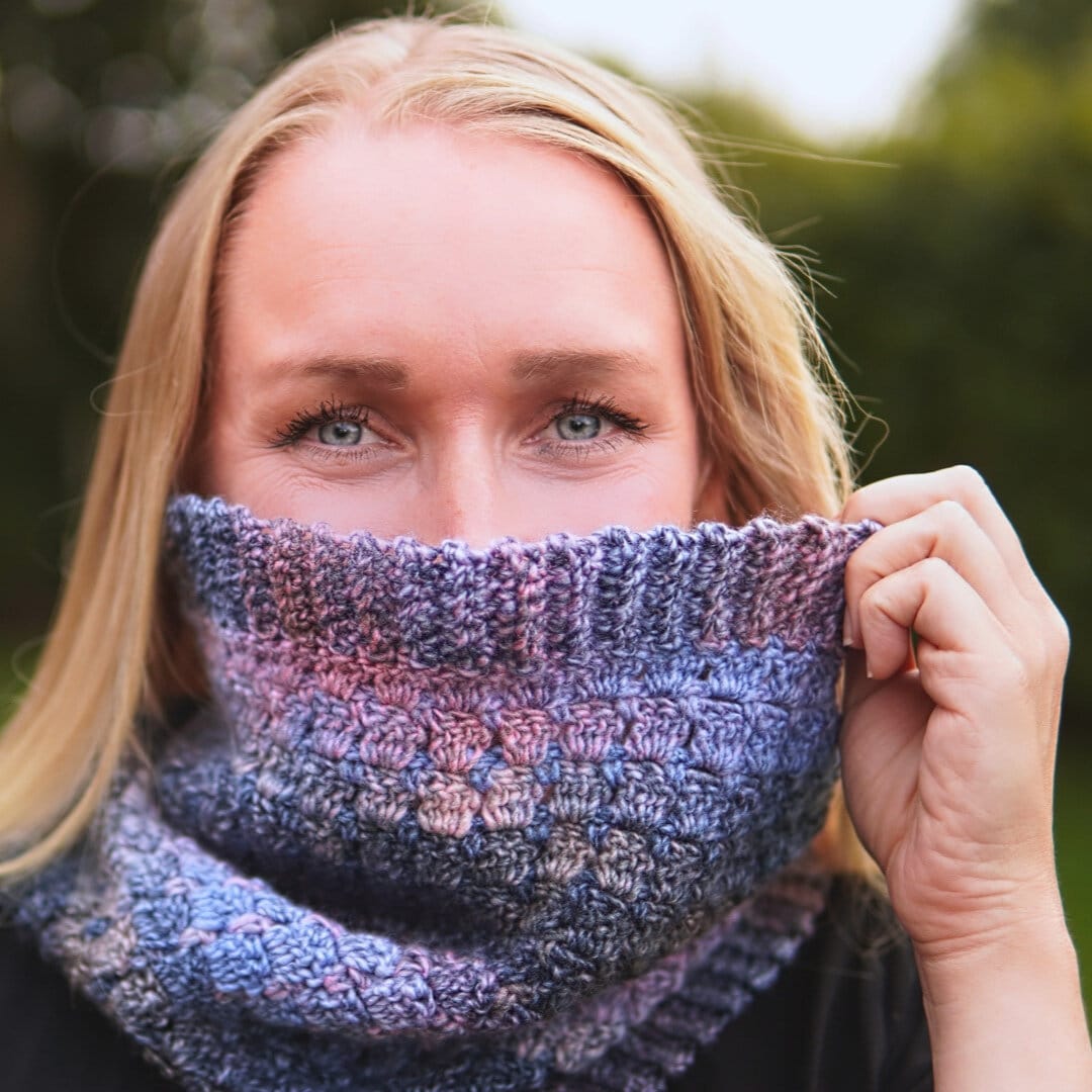Easy Crochet Cowl Scarf Pattern: Block Stitch (PDF Pattern) - Etsy