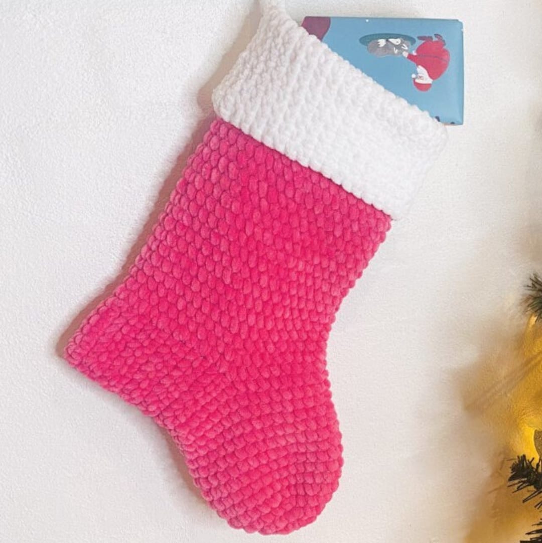 Easy Crochet Christmas Stocking Pattern: Beginner-friendly PDF - Etsy