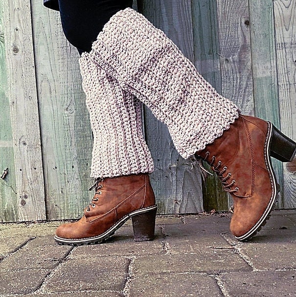 EASY RIBBED Leg Warmers Crochet Pattern - Etsy