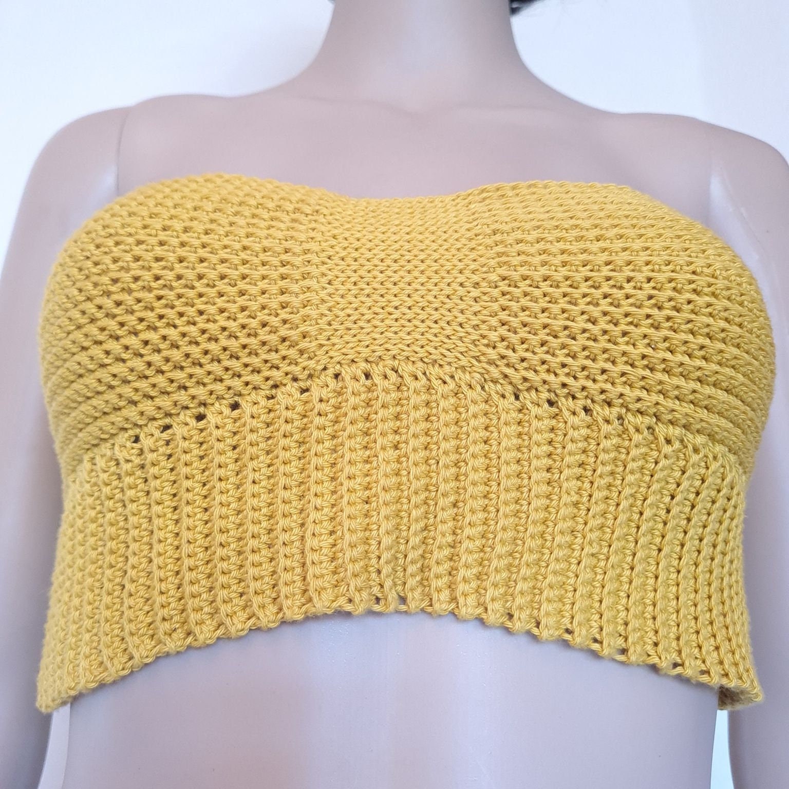Crochet Tube Top Pattern EASY Crochet Crop Top in 4 Sizes. - Etsy