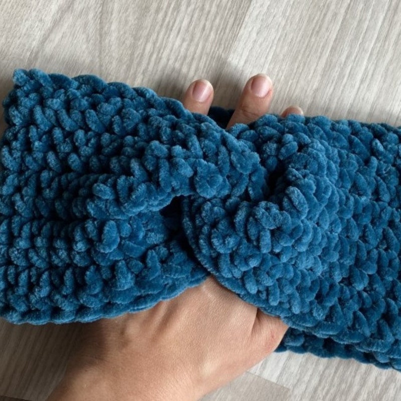 Chunky Crochet Head Band - Etsy