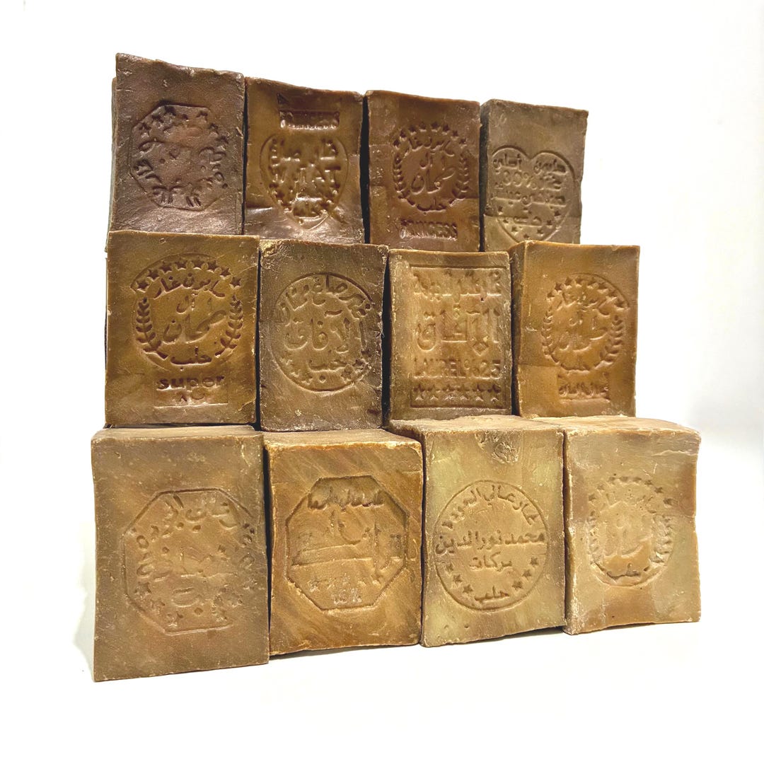 Aleppo Soap Bar Natural & Handmade, Fragrance-free, High Quality Olive ...