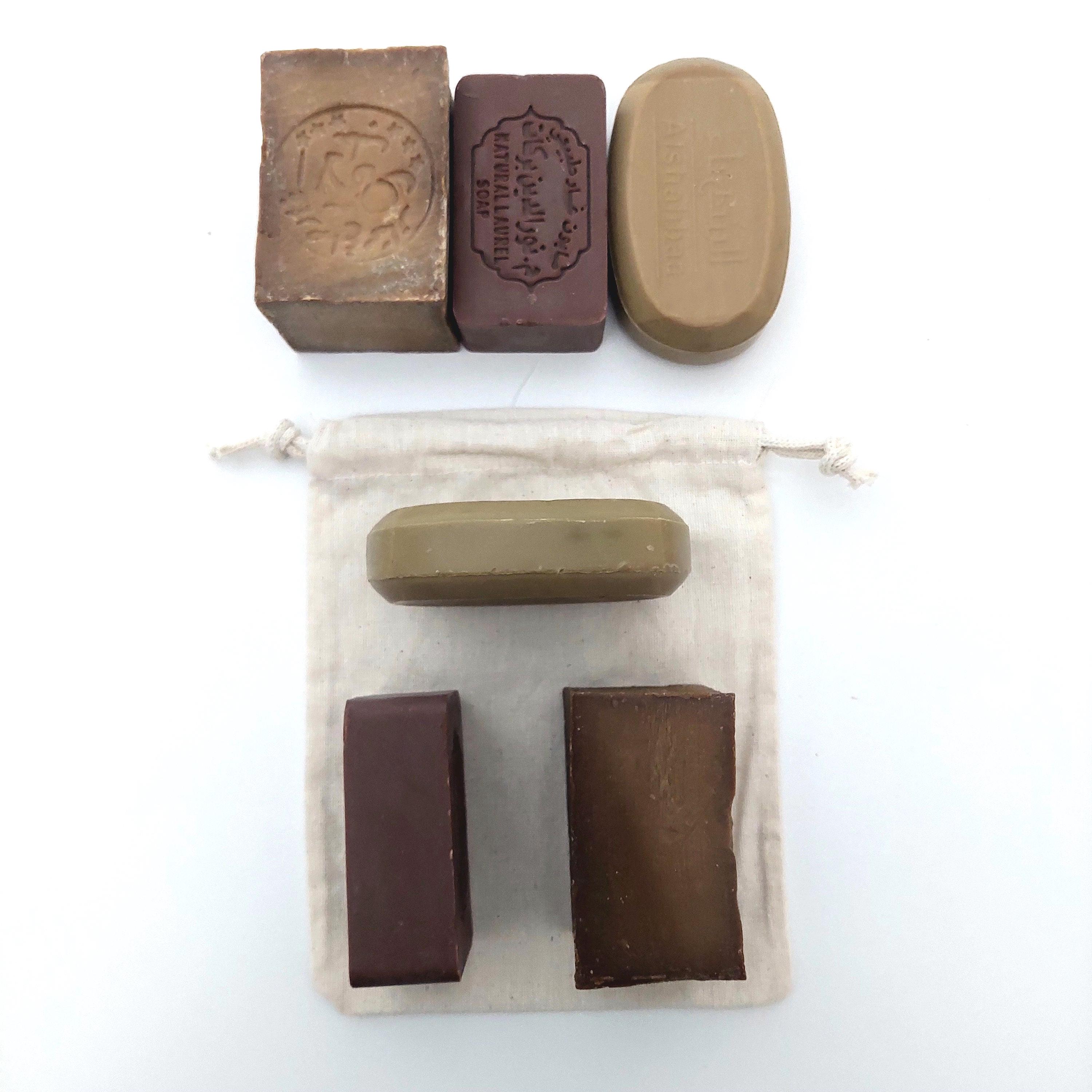 3 Different Aleppo Soaps With Laurel Oil, Earty Scented (classic Aleppo ...