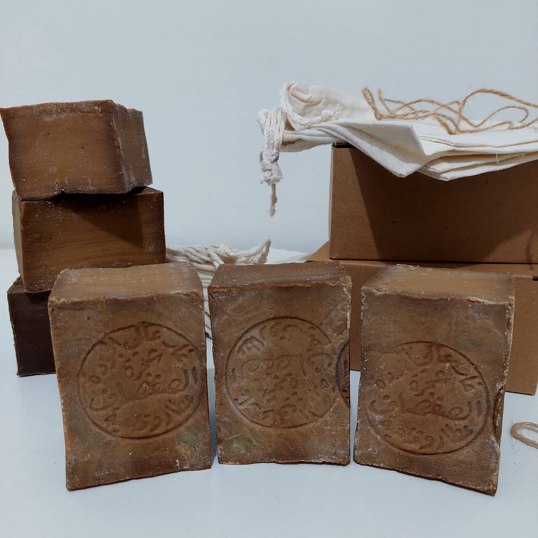 3 Pack 24 Oz Aleppo Soap %20 Laurel Oil 80 Virgin Olive Oil Natural ...
