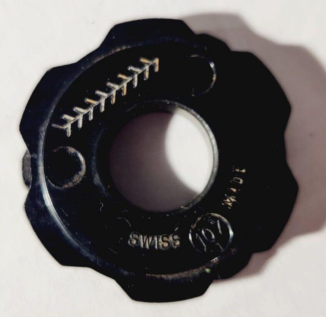 Elna Supermatic Sewing Machine Double Disc Stitch Pattern Cam 107 Swiss ...