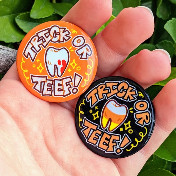 Tooth Button - Etsy