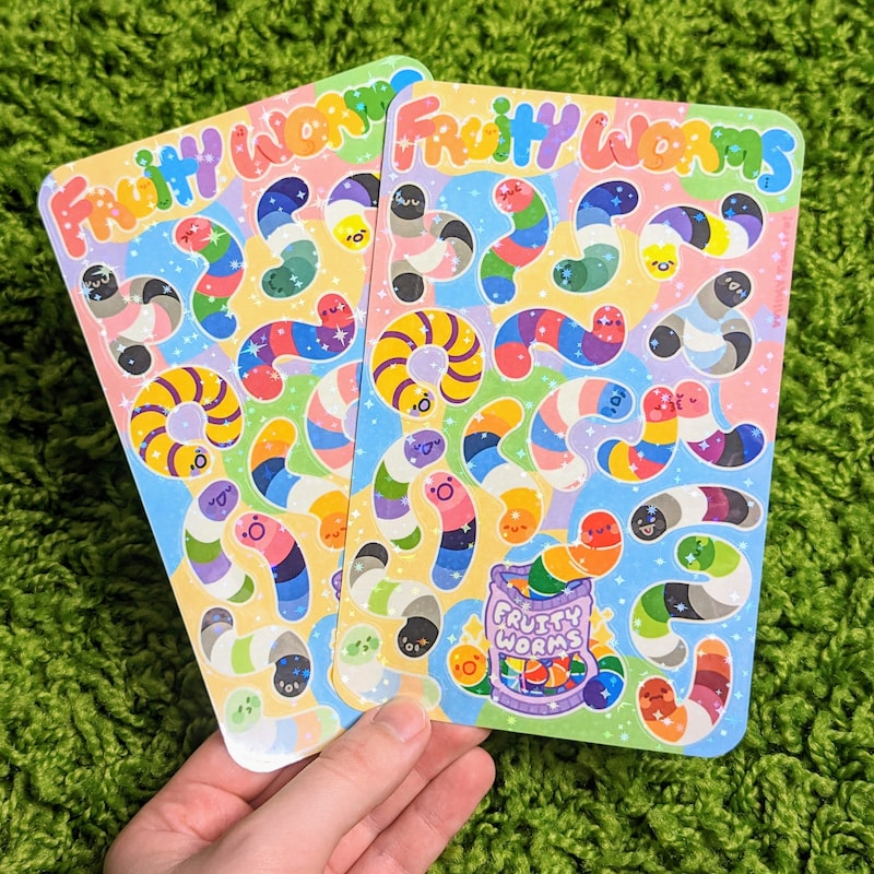 Worm Queer Pride - Etsy