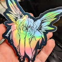 Seraph Traditional Tattoo Style Art Sticker, True Form Angel ...