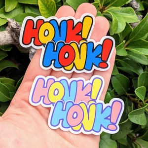 HONK HONK Waterproof Stickers! - Etsy
