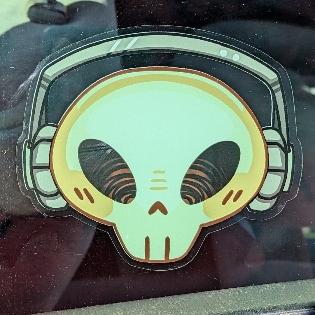 Cade Skull Window Sticker! Waterproof - Etsy