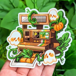 Halloween Instant Camera Waterproof Stickers! - Etsy
