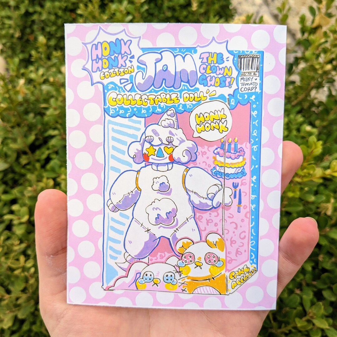 Clown Doll Toy Box 4x5 Glossy Mini Print! - Etsy