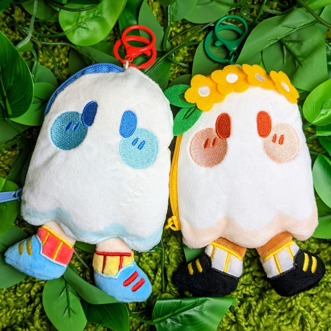 Ghost Plush Pouch Keychains! // Coin Purse - Etsy