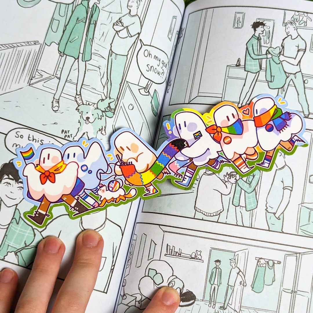 Ghost Pride Parade Bookmark! - Etsy