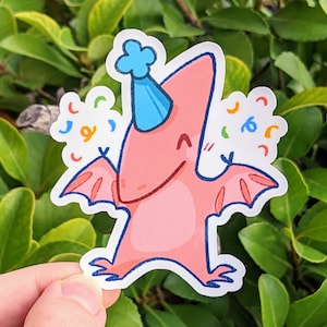 Dino Party Waterproof Stickers! - Etsy