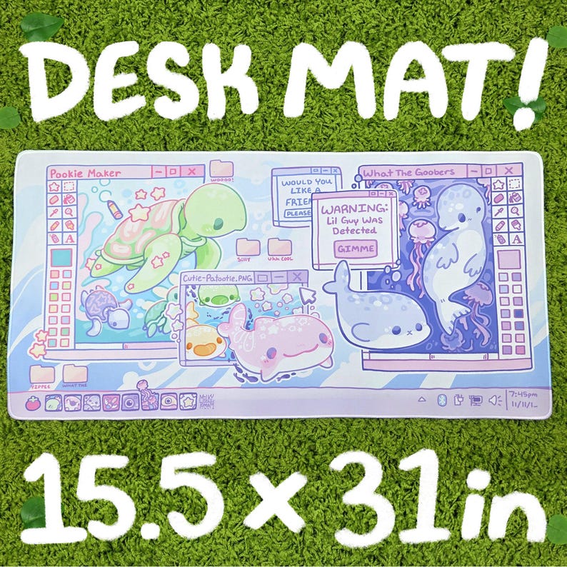 Virtual Sea Pet Desk Mat! - Etsy