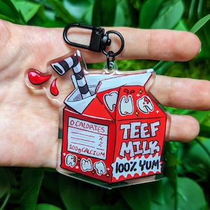 Milk Carton Keychains! - Etsy