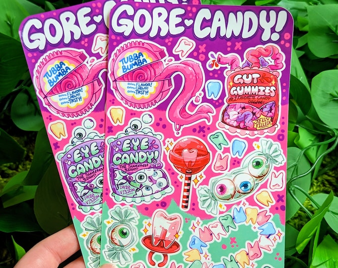 Gore Snacks Sticker Set/ Traumacore Stickers/kidcore/weirdcore/creepy ...