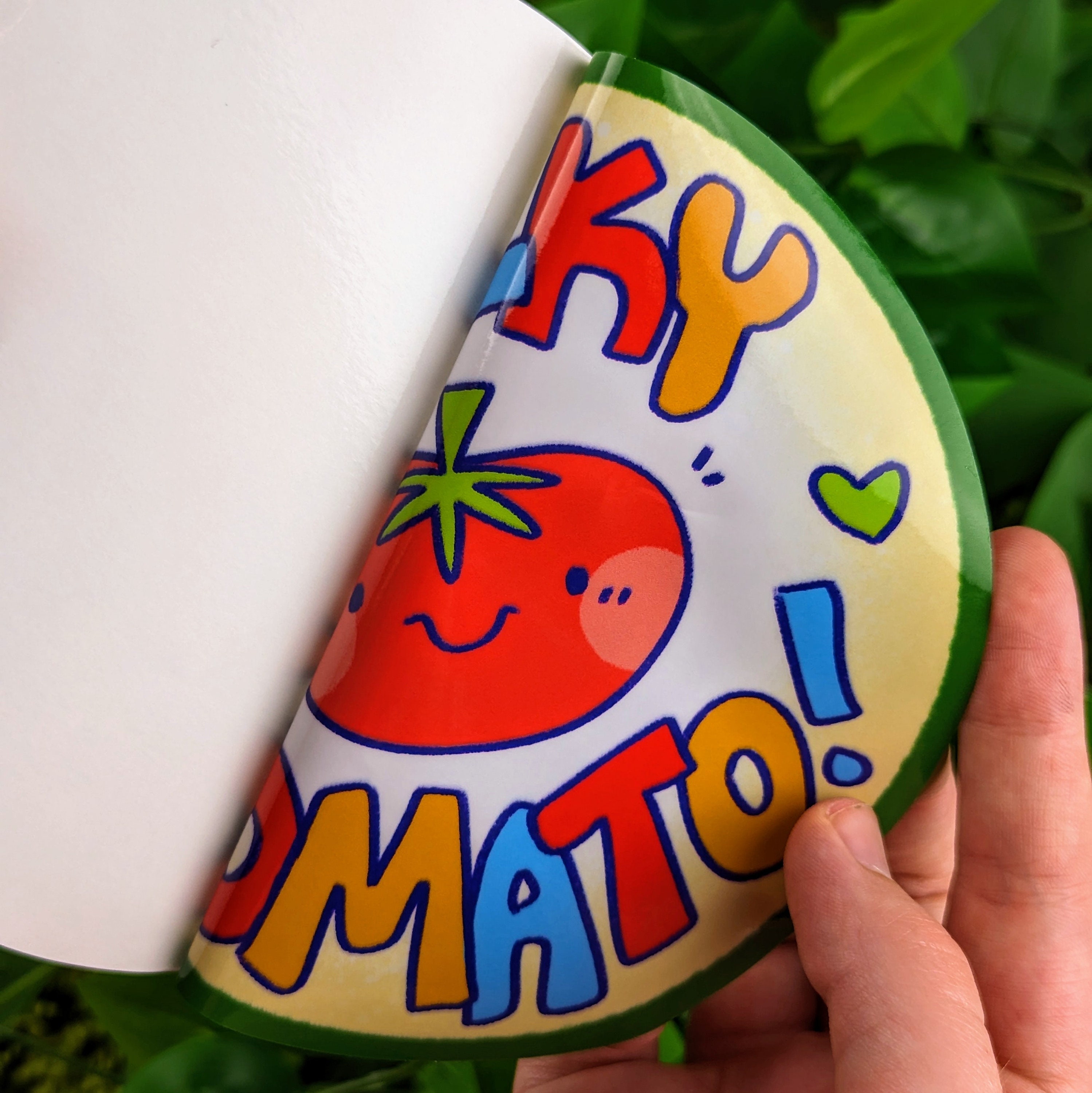 Milky Tomato Logo Window Sticker - Etsy
