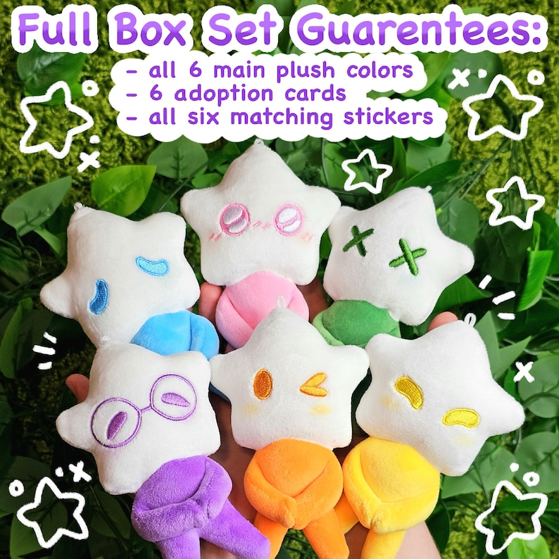 Adopt a Star Baby Plush Box Set! - Etsy