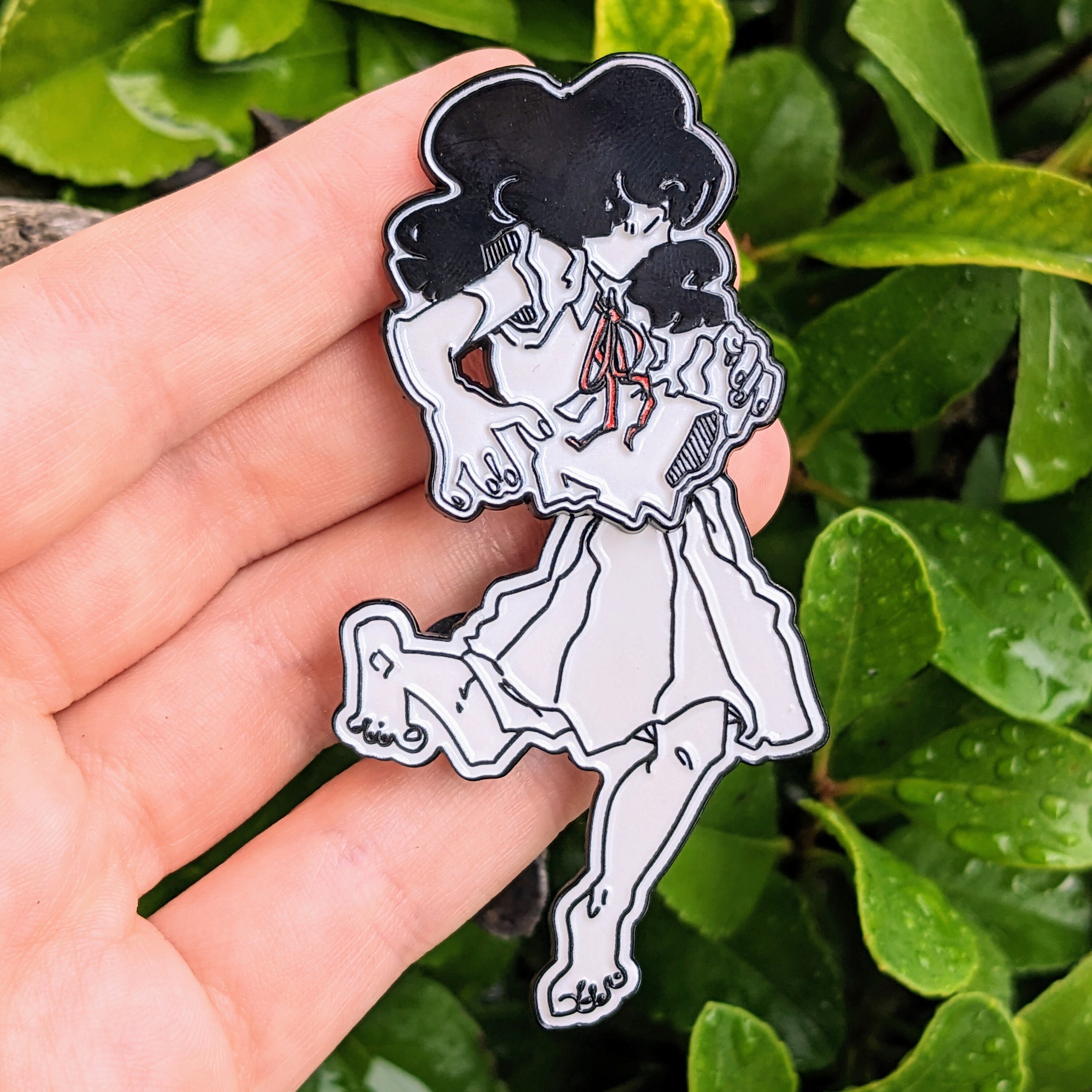 Split Girl Enamel Pin Set! 2.5in - Etsy