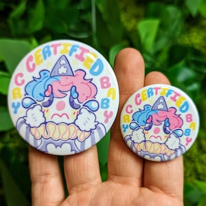 Certified Crybaby Buttons! - Etsy