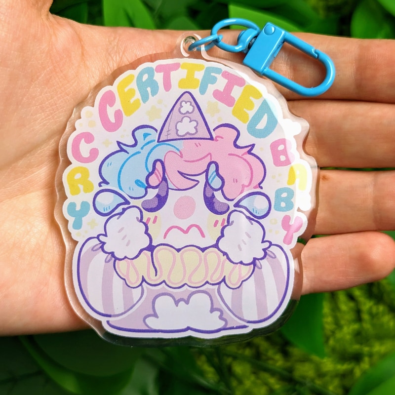 Crybaby Keychain - Etsy