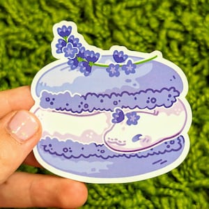Snake Snacks Macarons Waterproof Sticker Set! - Etsy
