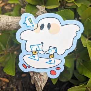 Silly Ghost Waterproof Sticker Set! - Etsy