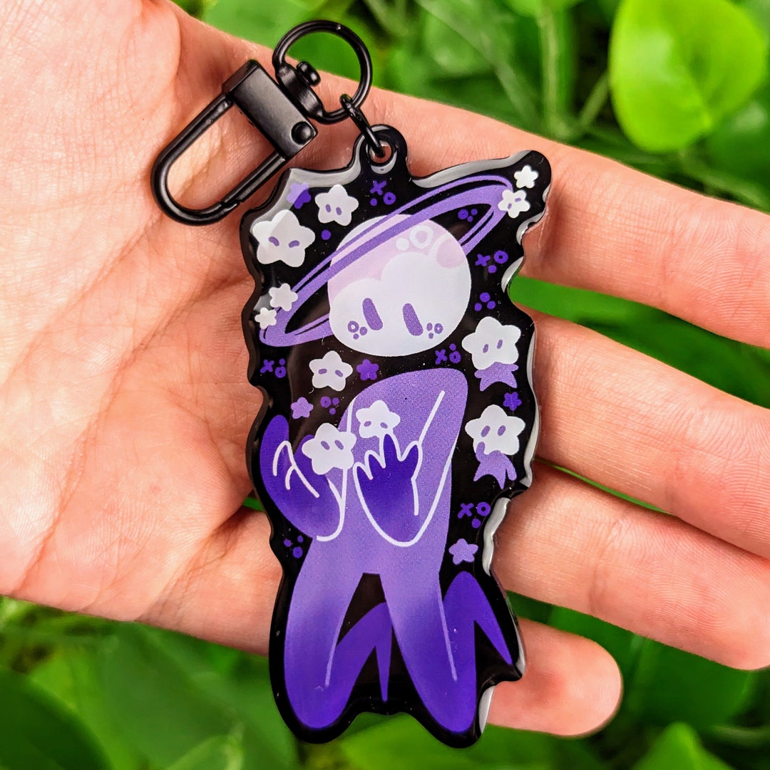 Planet Person Keychain - Etsy