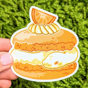 Snake Snacks Macarons Waterproof Sticker Set! - Etsy