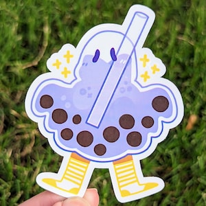 Boba Ghost Waterproof Stickers! - Etsy