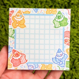 Silly Clown Adhesive Notes! - Etsy