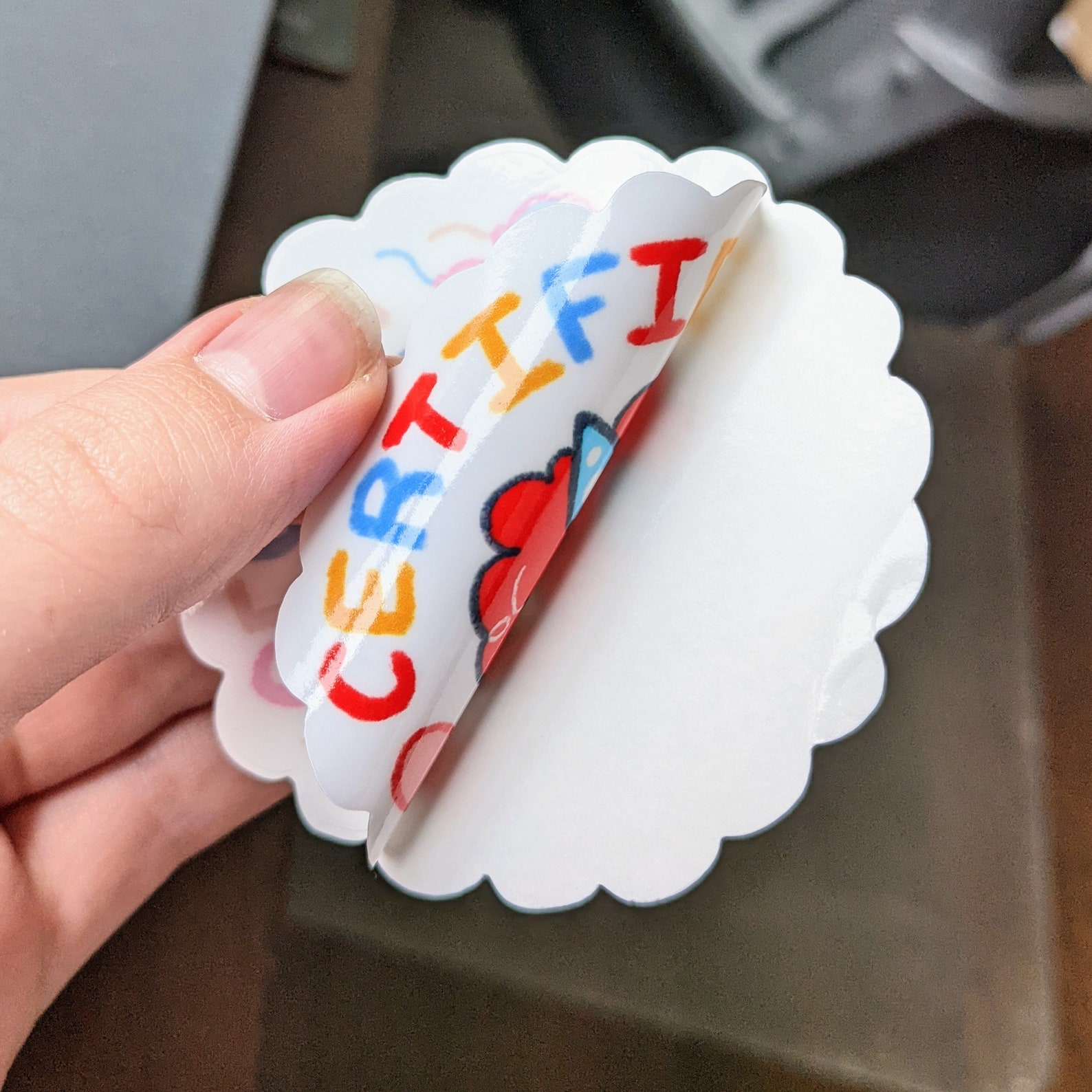 Certified Clown Car Sticker // 3in Waterproof Front Adhesive - Etsy