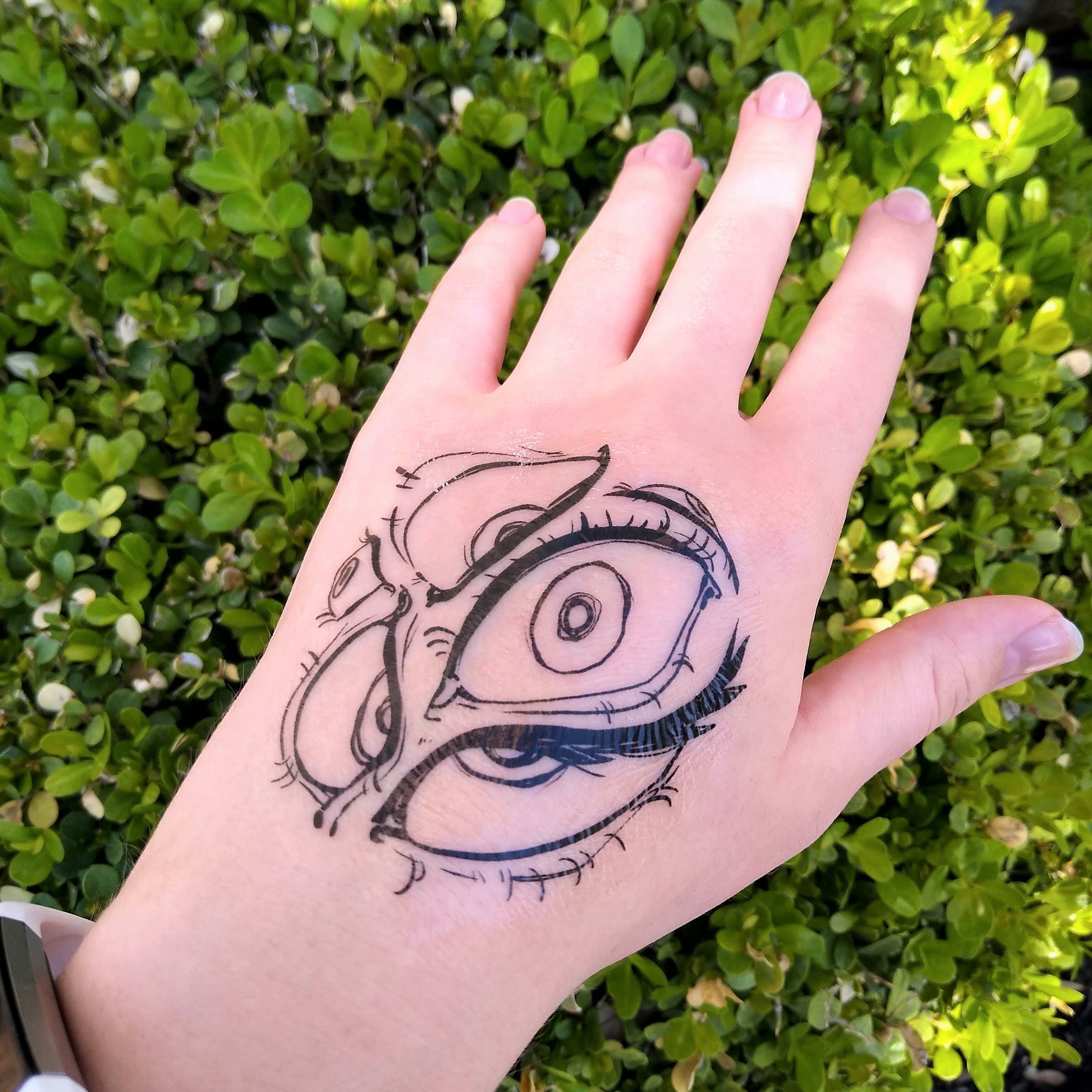Lots of Eyes Temporary Tattoos! Waterproof - Etsy