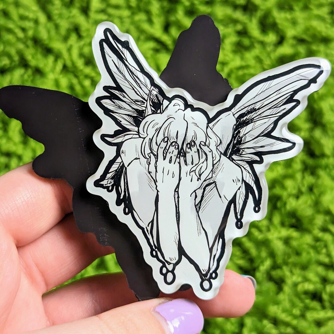 Fallen Angel Magnet! - Etsy