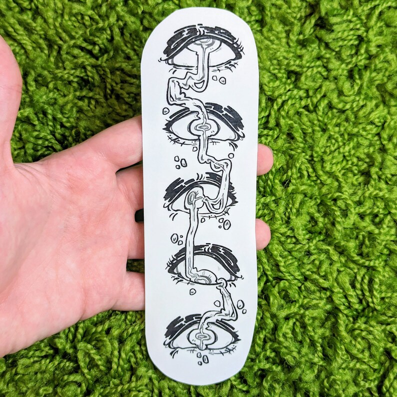 Long Dripping Eyes Temporary Tattoos! 5in - Etsy