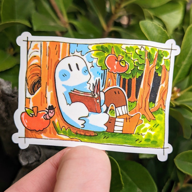 Runaway Ghosts Comic Panel Waterproof Stickers! - Etsy
