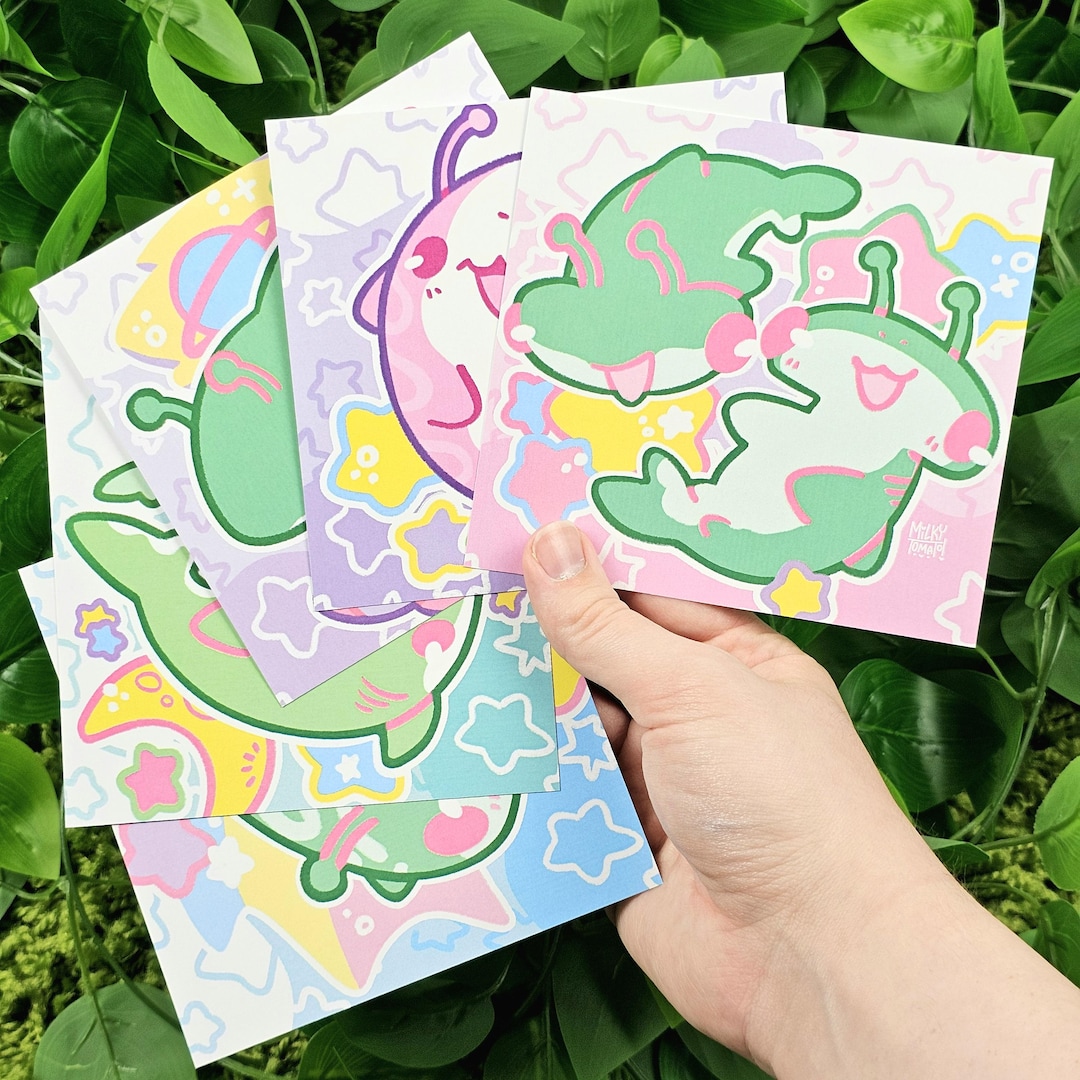 Alien Shark Mini Prints! - Etsy