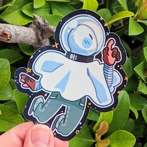 Space Ghost Duo Waterproof Stickers! - Etsy